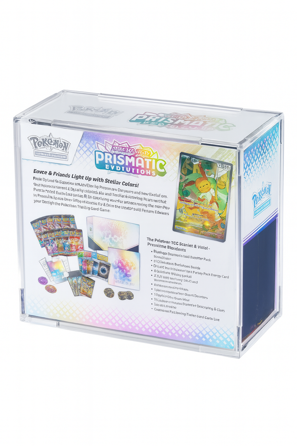 Acrylic Display Case for Pokemon ETB Trainer Box – Display Safes